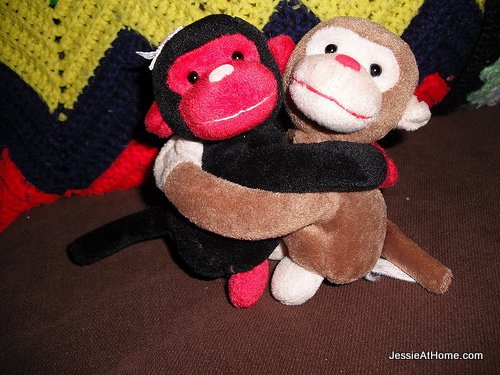 Hug Monkey - Jessie At Home