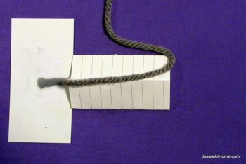 Yarn Organization: Yarn Swatch Cards - Jessie At Home