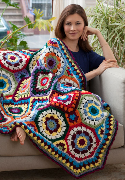 In Love With Color Throw Video Tutorials