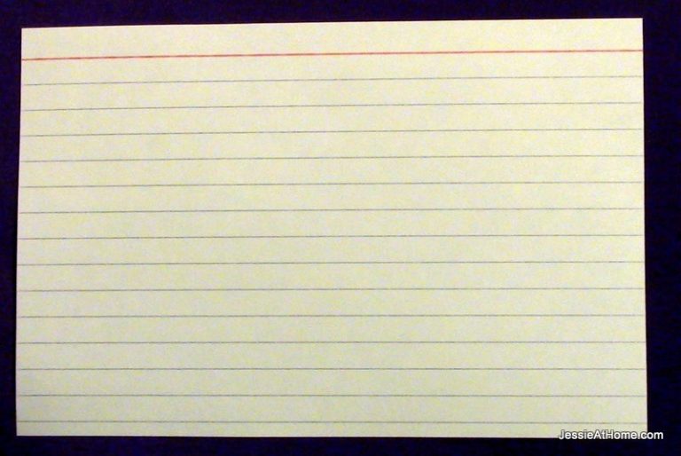 Yarn Organization: Yarn Swatch Cards - Jessie At Home