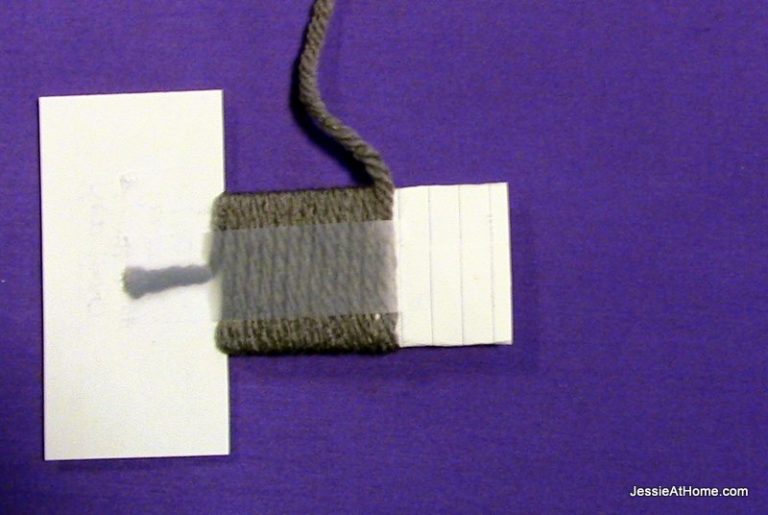 Yarn Organization: Yarn Swatch Cards - Jessie At Home