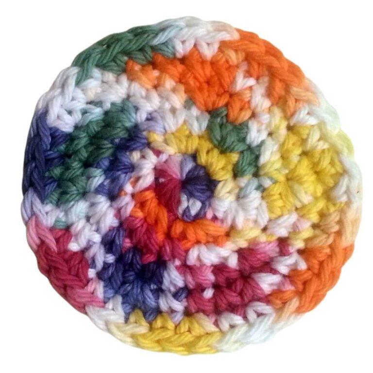 How To Crochet a Circle: Flat Circles in Single, Half Double, and ...