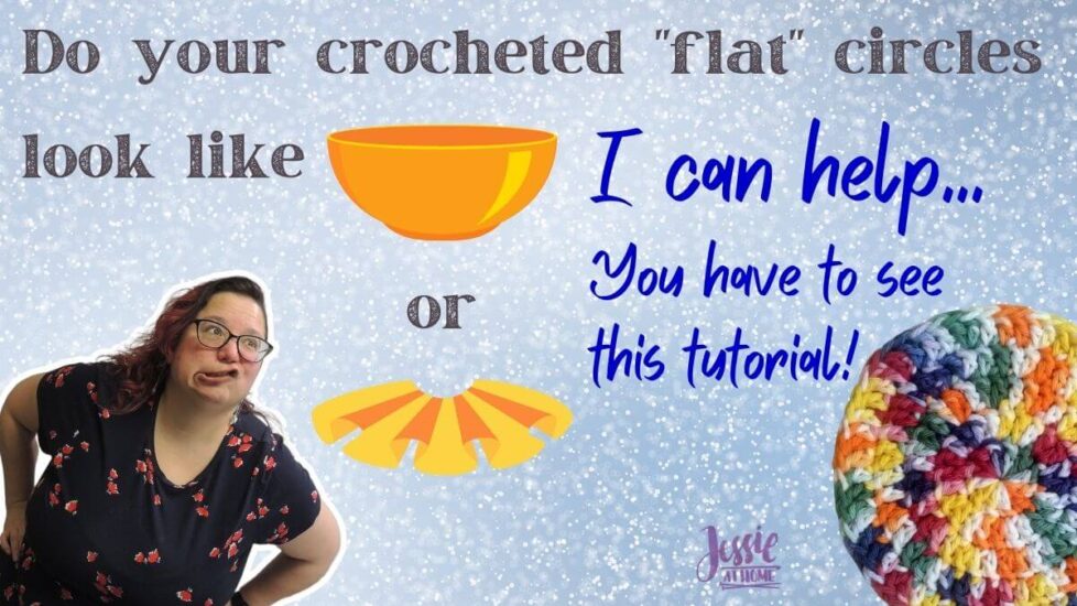 How To Crochet a Circle: Flat Circles in Single, Half Double, and ...