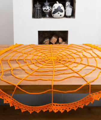 Spider Web Table Topper - Jessie At Home