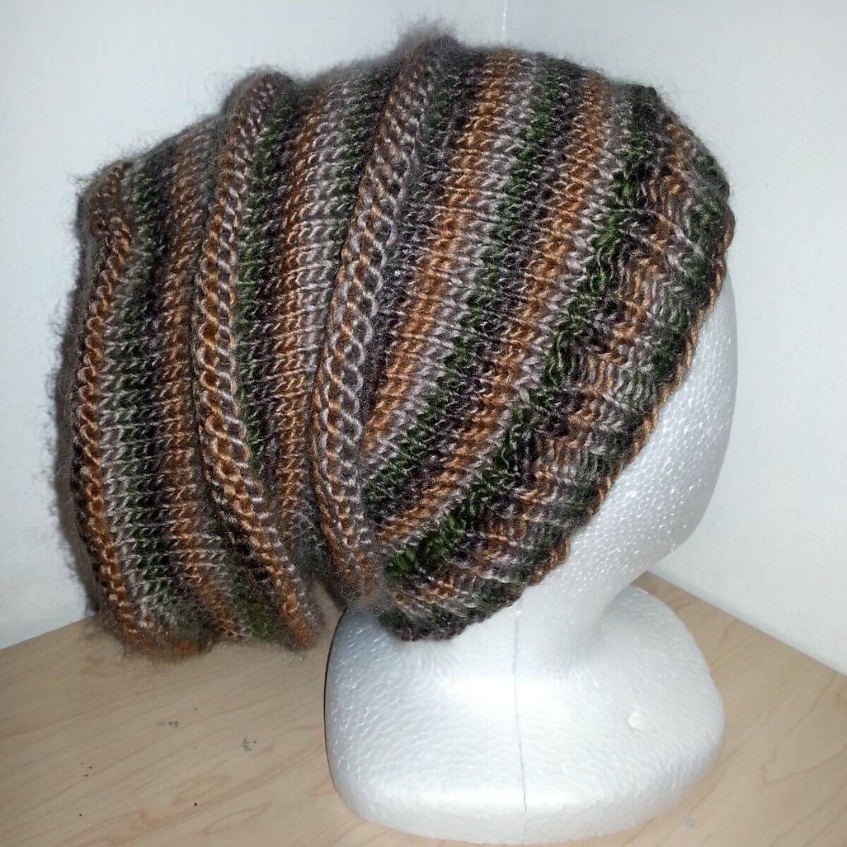 Emily's Super Slouchy Knit Hat: Simple & Quick Fun Fall Knit Pattern