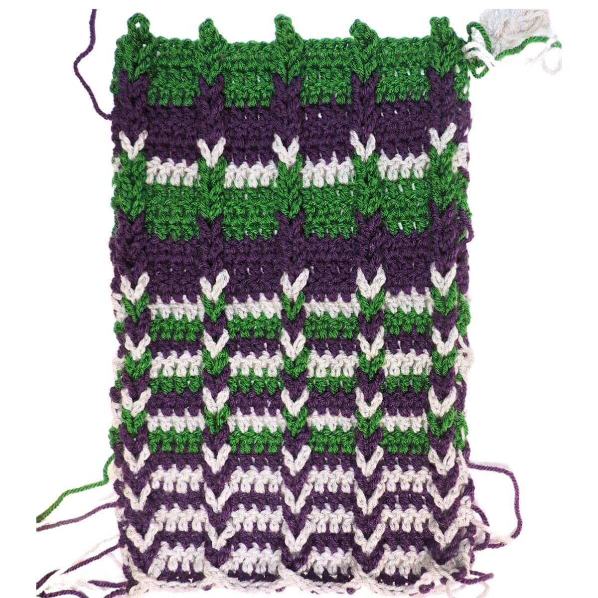 How To Make the Jacob’s Ladder Crochet Stitch: With Videos & Pro Tips ...