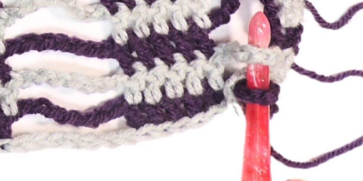 How To Make the Jacob’s Ladder Crochet Stitch: With Videos & Pro Tips ...