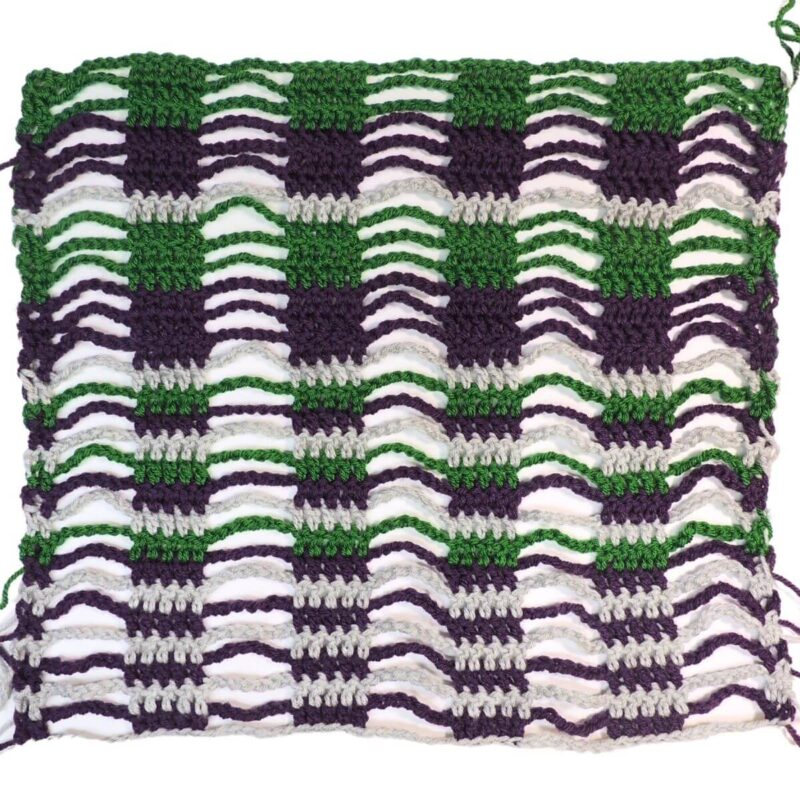 How To Make the Jacob’s Ladder Crochet Stitch: With Videos & Pro Tips ...