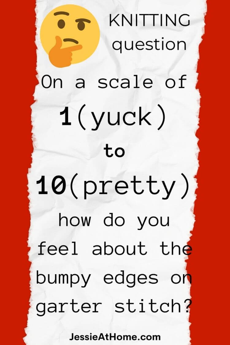 Step by Step Guide to Knitting Neat Garter Stitch Edges