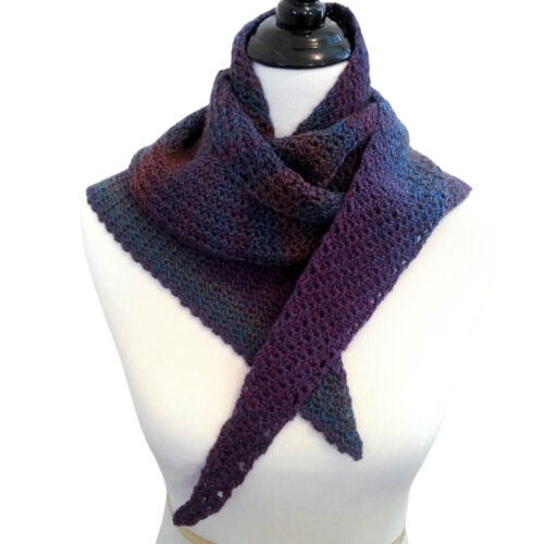 Embrace Your Creative Flair With This Asymmetrical Wrap Crochet Pattern ...