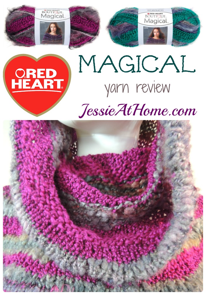 Red Heart Boutique Magical Yarn Review - it really is magical! - Jessie ...