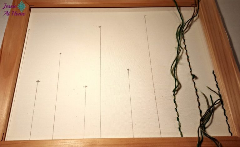 Flower Loom Canvas Project - Jessie At Home