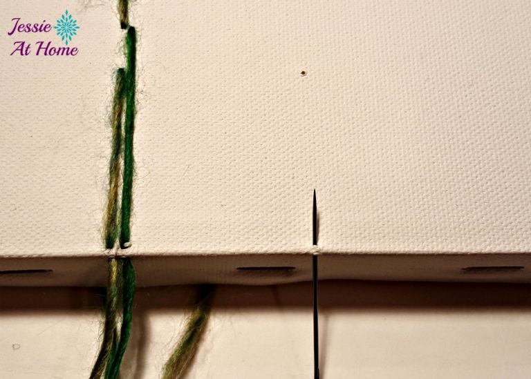 Flower Loom Canvas Project - Jessie At Home