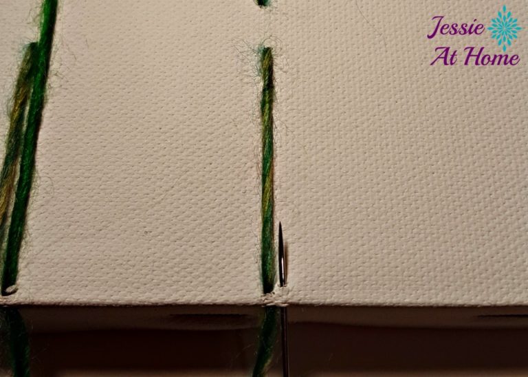 Flower Loom Canvas Project - Jessie At Home