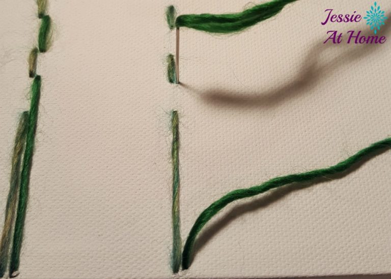 Flower Loom Canvas Project - Jessie At Home