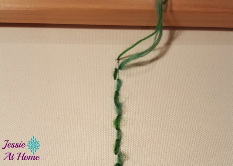 Flower Loom Canvas Project - Jessie At Home