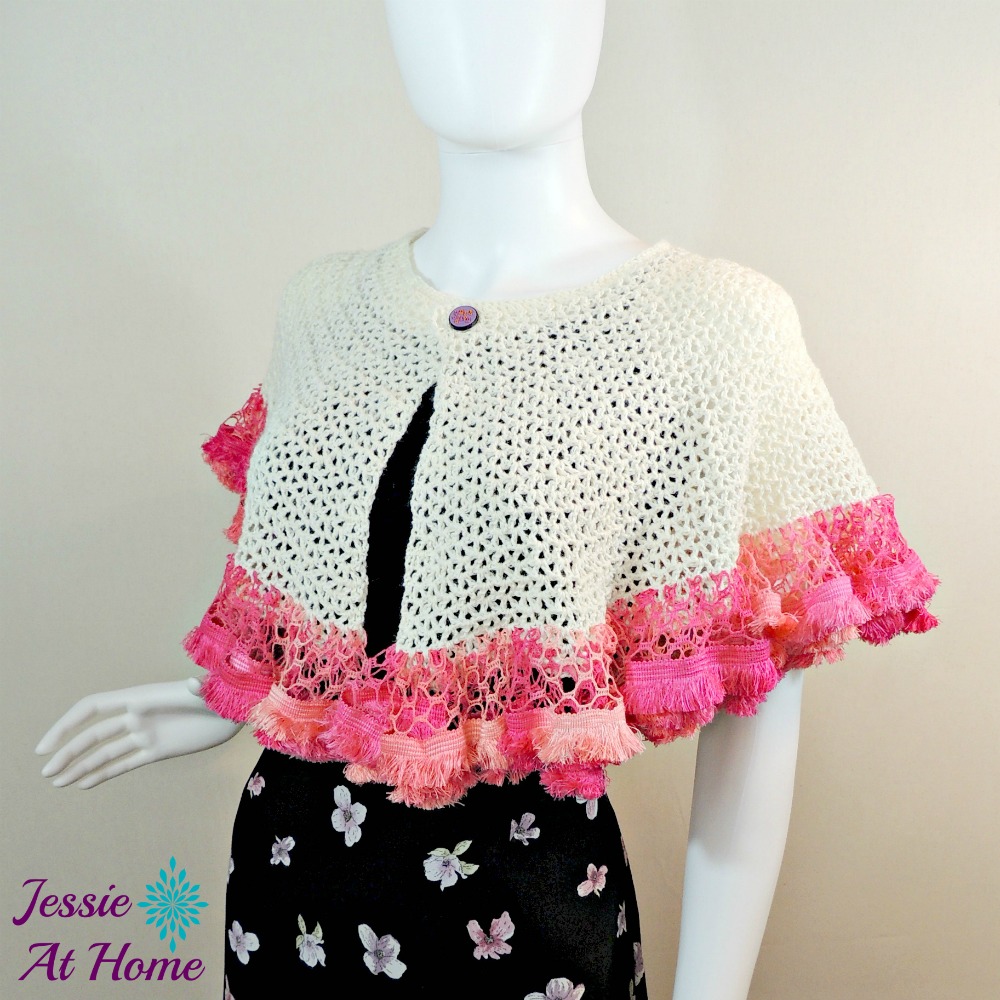 Winter White Sashay Capelet - Impress your holiday guests! - Jessie At Home