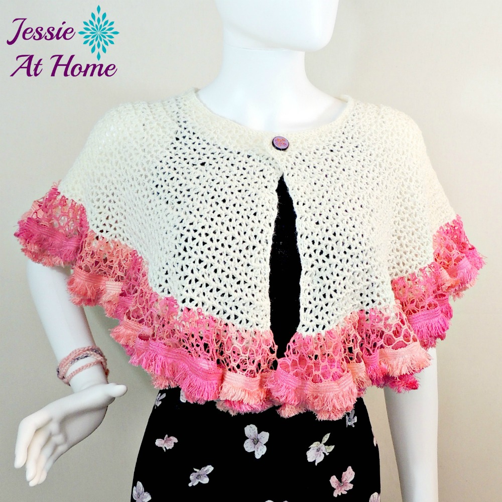 Winter White Sashay Capelet - Impress your holiday guests! - Jessie At Home