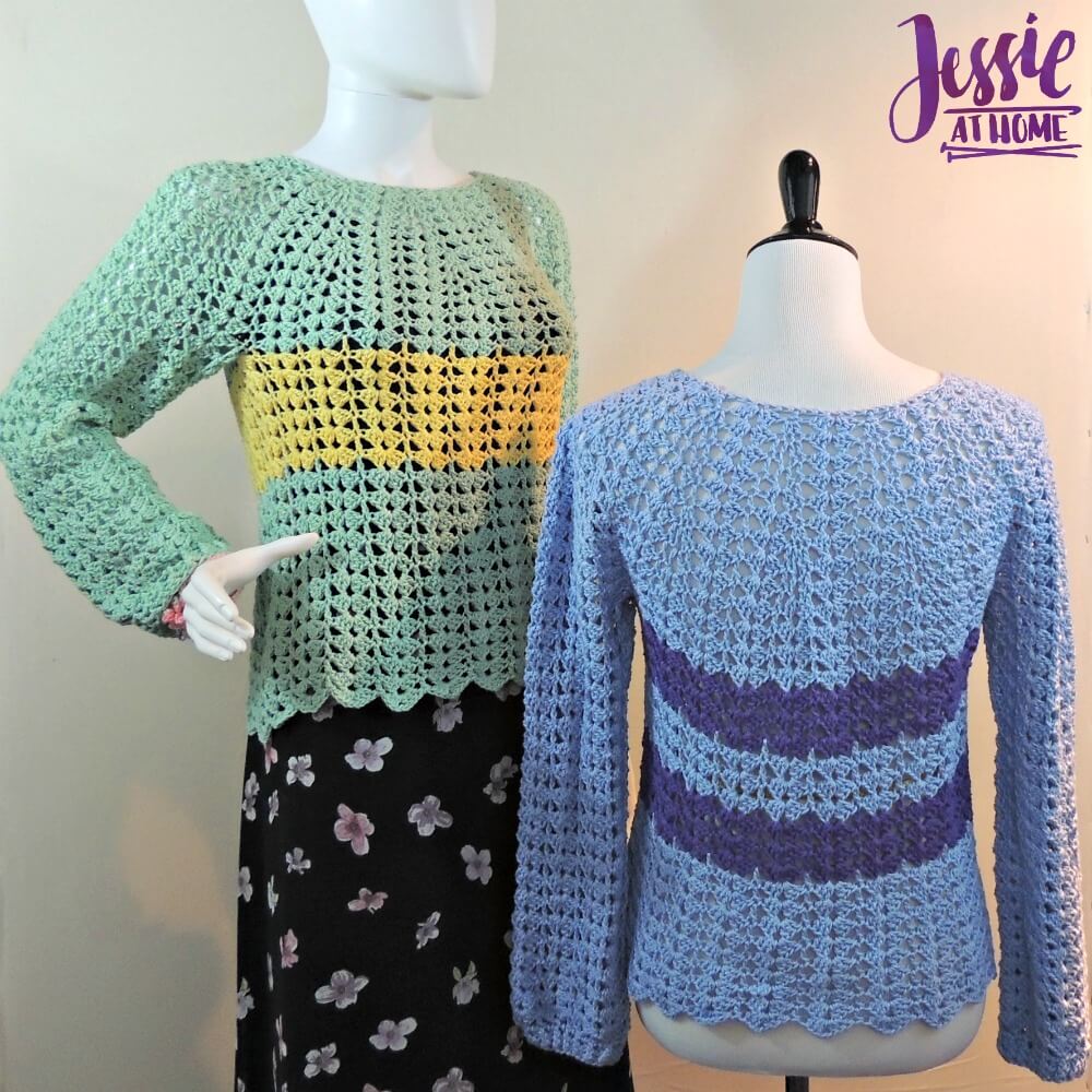 Best Friend Sweaters - free crochet pattern! - Jessie At Home