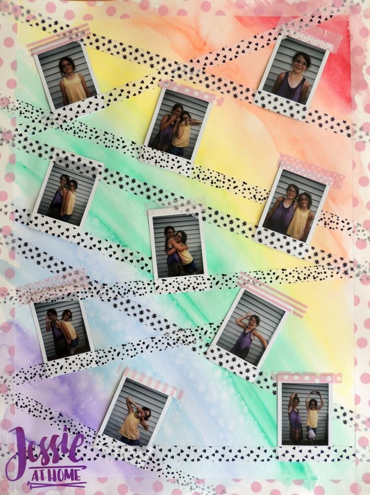 Fun with Fujifilm instax® and watercolors - free tutorial! - Jessie At Home