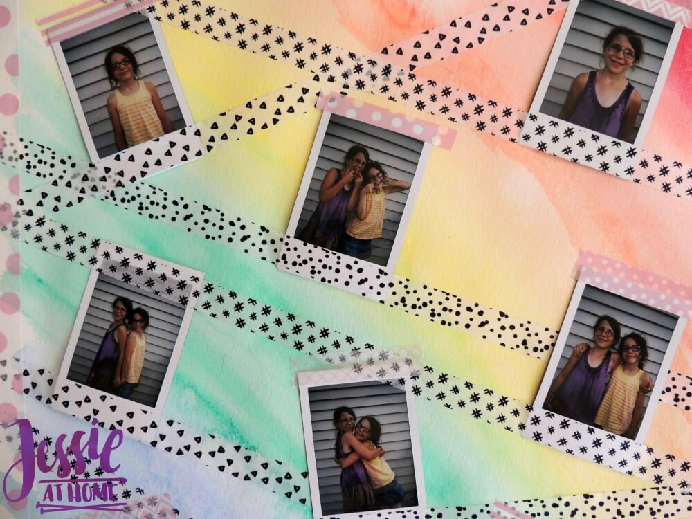 Fun with Fujifilm instax® and watercolors - free tutorial! - Jessie At Home
