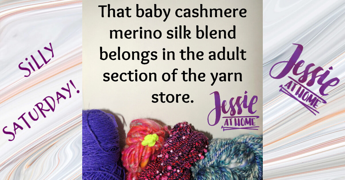 Adult Yarn - Silly Saturday - Jessie At Home