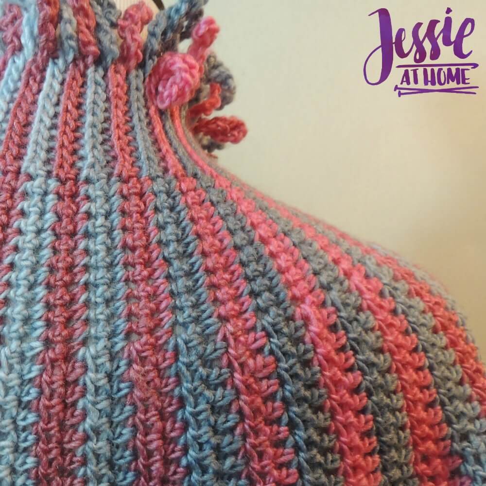 Quiver Capelette - a free crochet patter to dress up your wardrobe ...