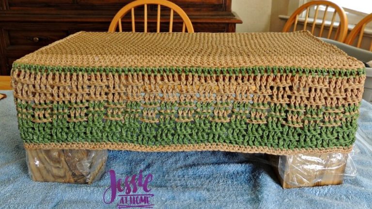 Starch Crochet or Knit tutorial - with recipe! - Jessie At Home