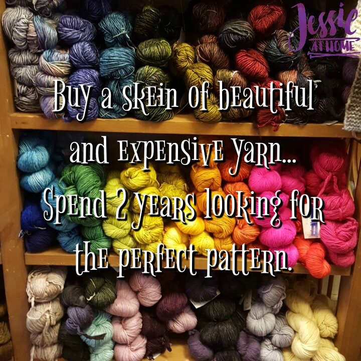 Silly Saturday 3/25/17 - Beautiful yarn - perfect pattern - Jessie At Home