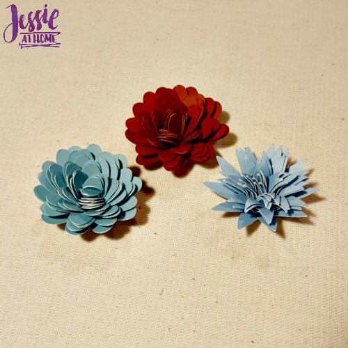Easy Cricut Flowers - Rolled Paper Flowers Tutorial - Jessie At Home