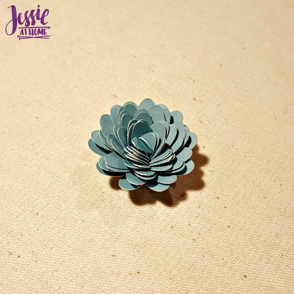 Easy Cricut Flowers - Rolled Paper Flowers Tutorial - Jessie At Home
