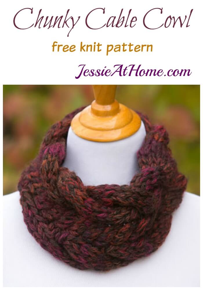 Chunky Cable Cowl