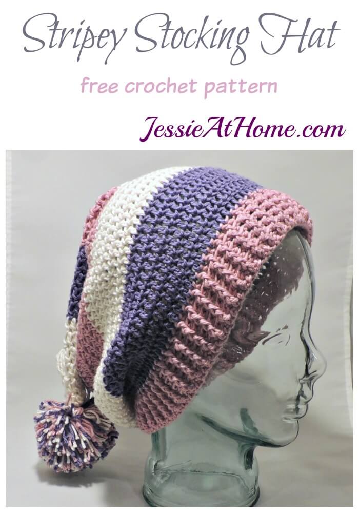 Stripey Stocking Hat - Jessie At Home