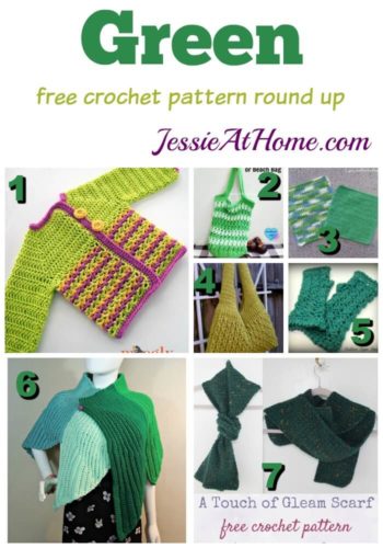 Crochet in Green - Jessie At Home