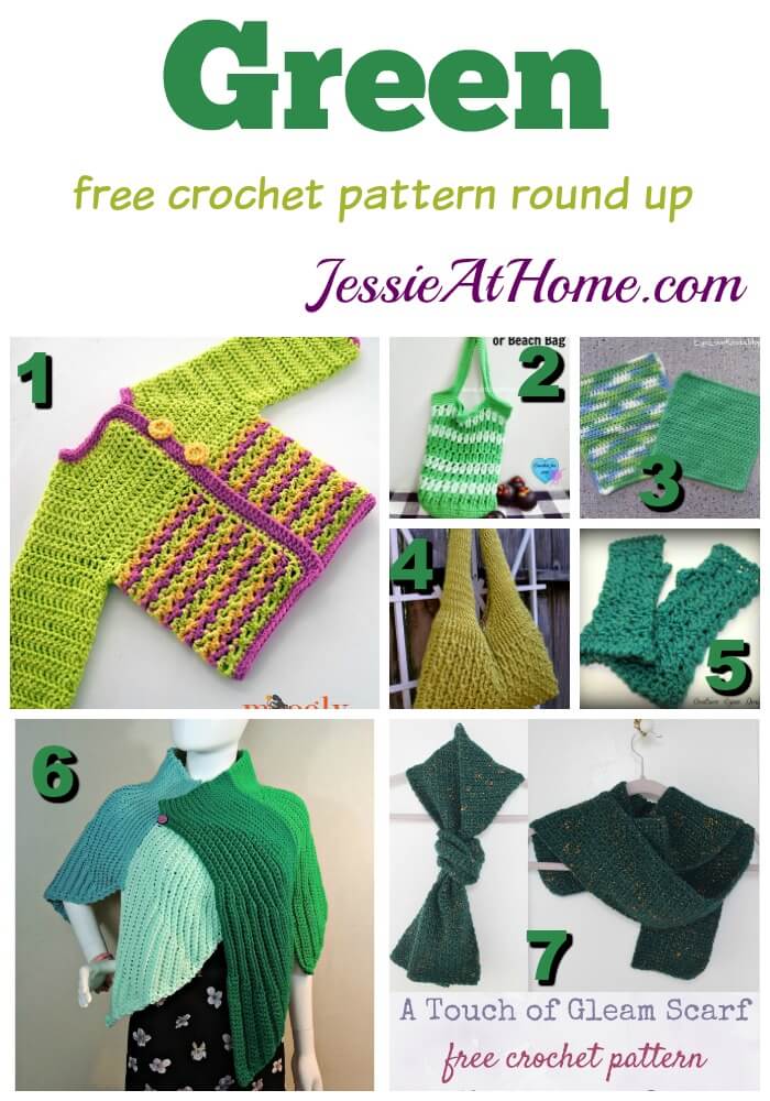 Crochet in Green - Jessie At Home