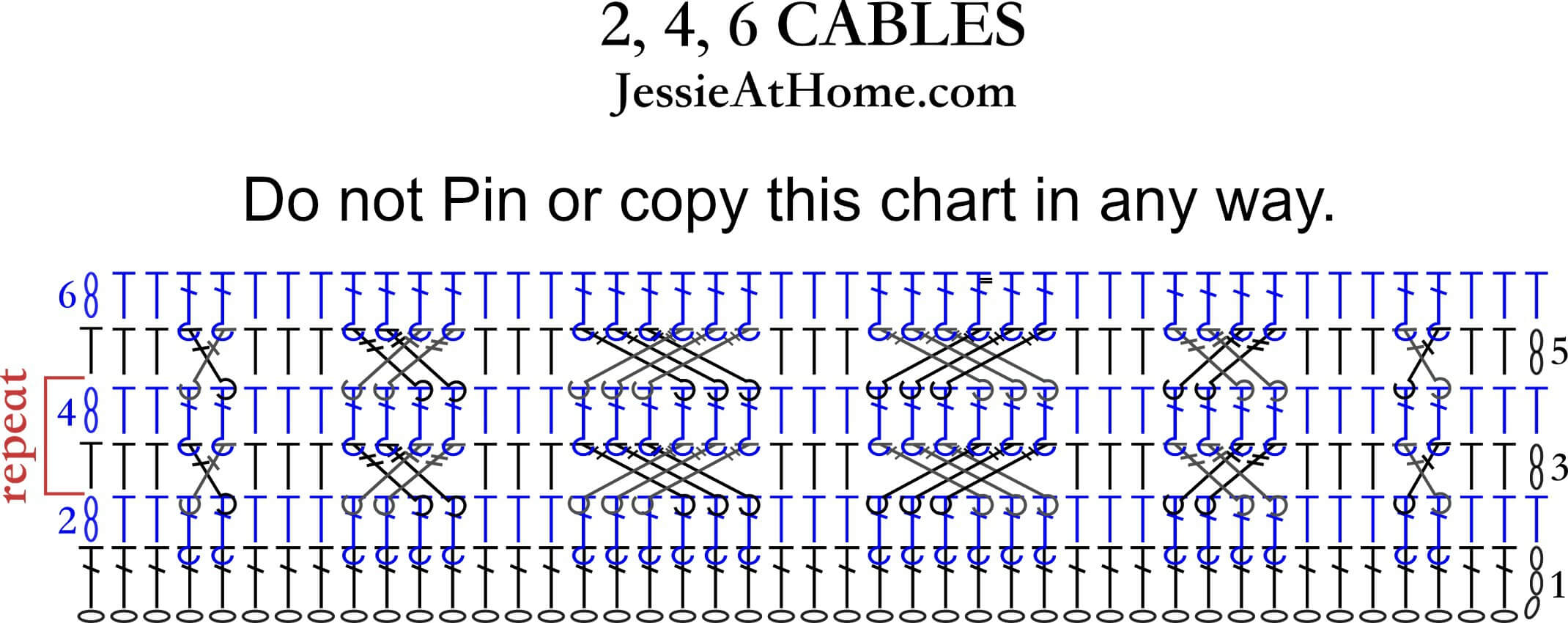 New Year New Skill CAL Week 3: Post Stitch Cables - Jessie At Home