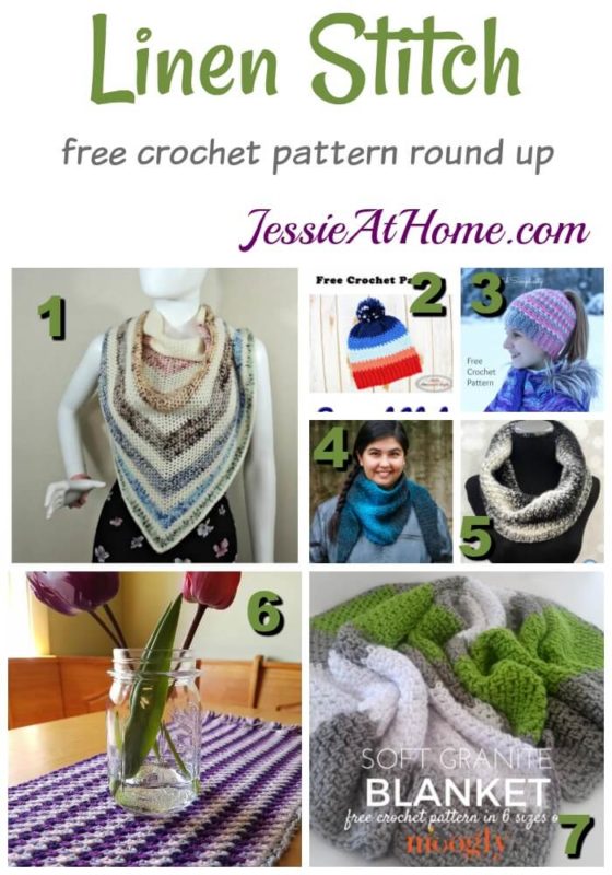 Crochet Linen Stitch - Jessie At Home