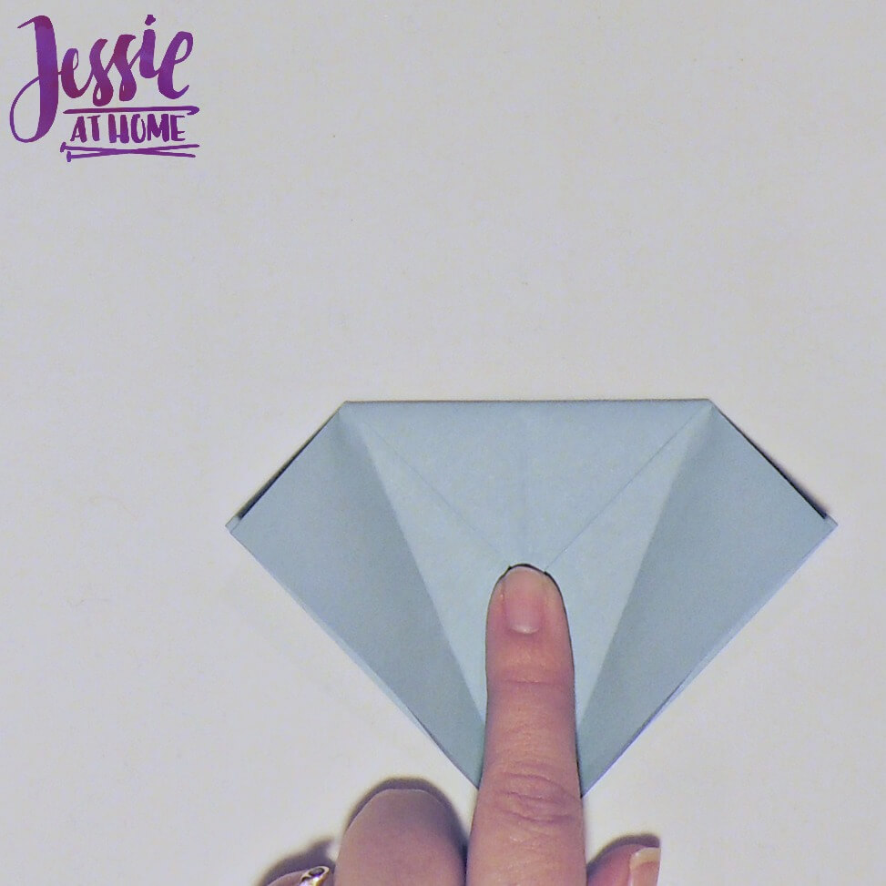 Origami Learn the origami bird base pattern | Jessie At Home