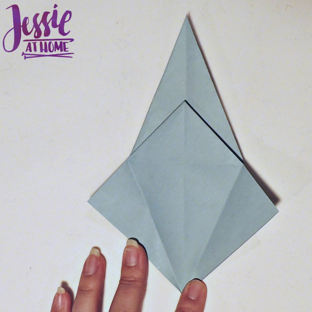 Origami Learn the origami bird base pattern | Jessie At Home
