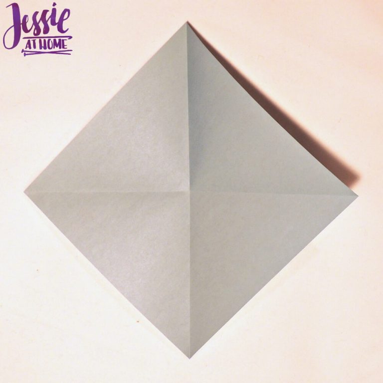 Origami Square Base - written and pictorial tutorial | Jessie At Home