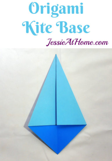 Origami Kite Base - written and pictorial tutorial | Jessie At Home