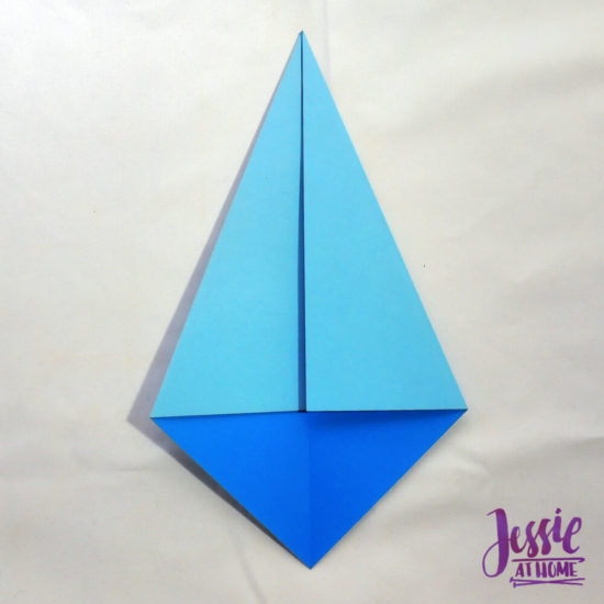 Origami Diamond Base - written and pictorial tutorial | Jessie At Home