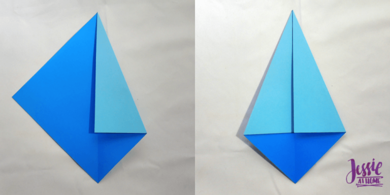 Origami Kite Base - written and pictorial tutorial | Jessie At Home