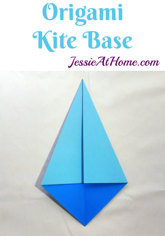 Origami Blintz Base - written and pictorial tutorial | Jessie At Home