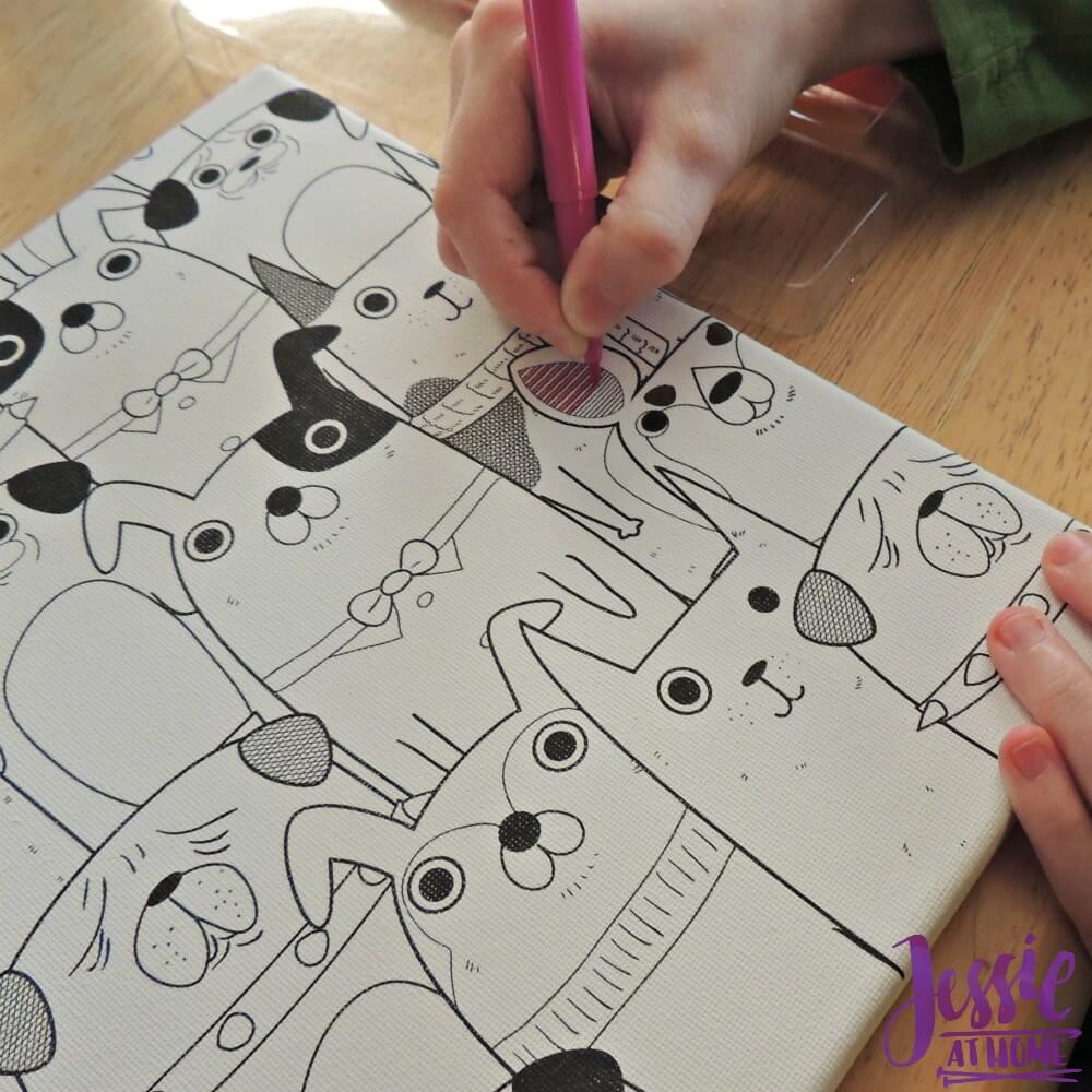 Canvas Art kits from Royal & Langnickel | Jessie At Home