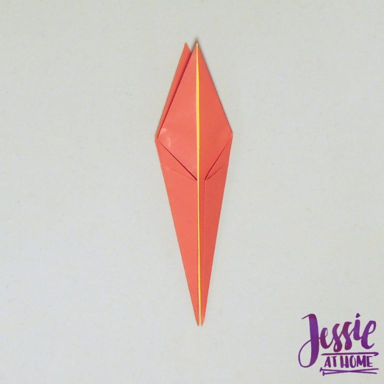 The Origami Crane a favorite piece of origami for all | Jessie At Home