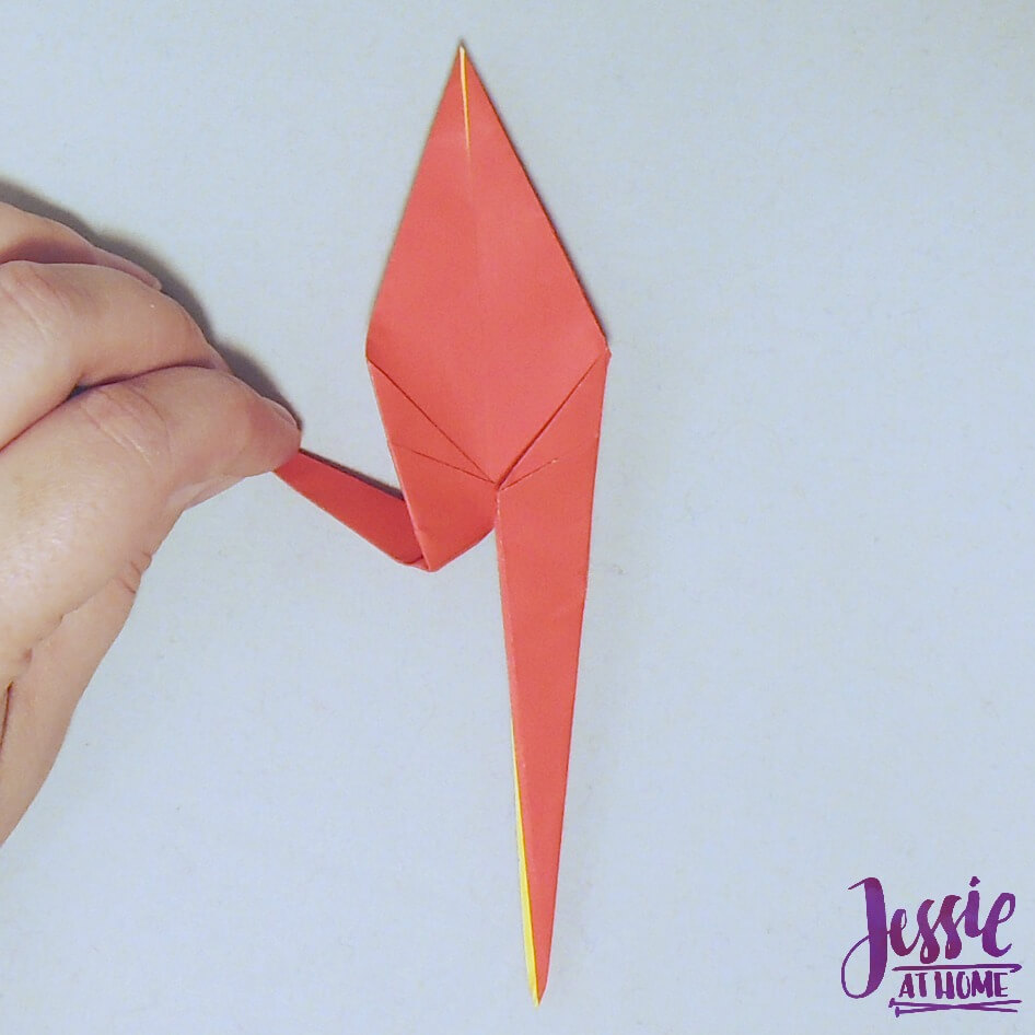 The Origami Crane a favorite piece of origami for all | Jessie At Home