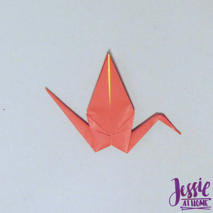 The Origami Crane a favorite piece of origami for all | Jessie At Home