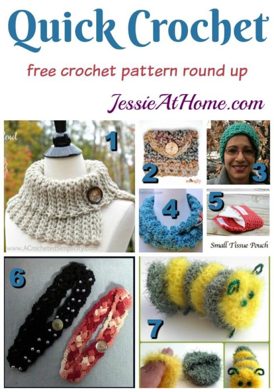 Quick Crochet Patterns 7 to go "Get er' done" Jessie At Home