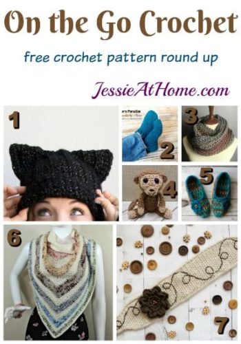 On the Go Crochet patterns to make while traveling | Jessie At Home